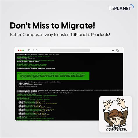 Typo3 Migrate Composer T3planet Typo3extension T3planet