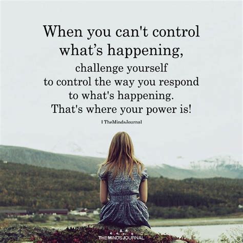 When You Cant Control Whats Happening