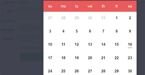 Javascript Date A Pure Js Date Picker Datepickk With Demos