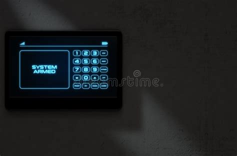 Modern Interactive Home Security Stock Illustration Illustration Of Measure Authorization