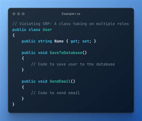 Mina Alphonse On Linkedin Srp Solid Softwaredevelopment Csharp
