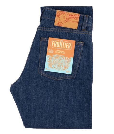 Naked Famous New Frontier Selvedge Denim Classic Grailed
