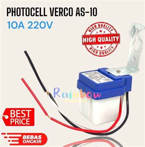 Saklar Sensor Cahaya Lampu Otomatis Sensor Cahaya As 10 Ac 220v Lazada Indonesia