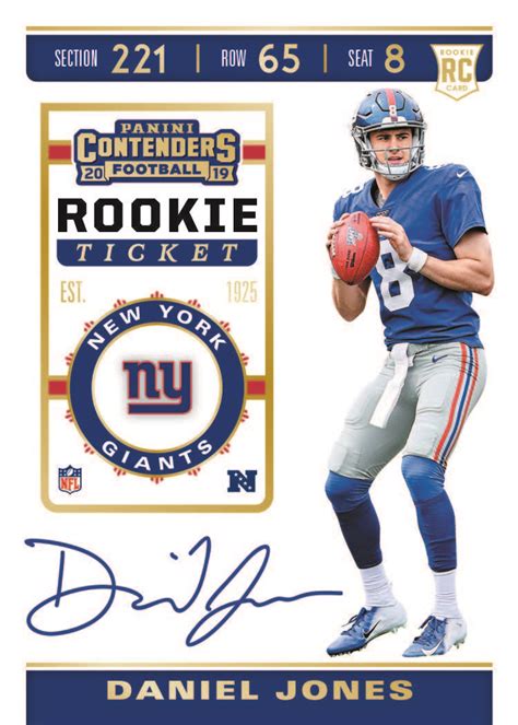 2019 Panini Contenders Nfl Football Cards Checklist