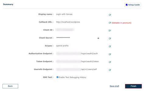 Canvas Sso In Wordpress Using Oauthopenid Connect