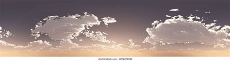 천정의와 구름이 있는 매끄러운 하늘 Hdri 스톡 일러스트 2029499240 Shutterstock