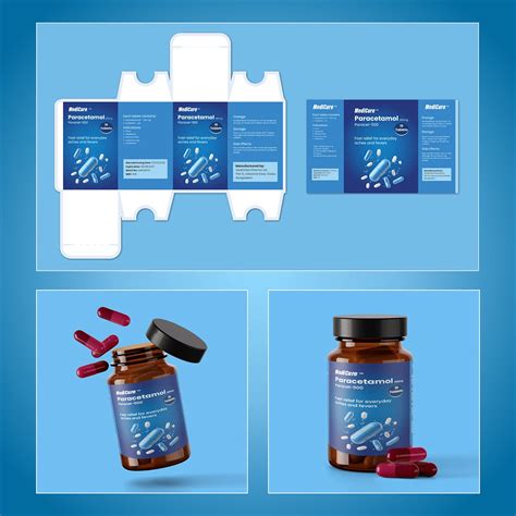 Medicine Label And Packaging Design Behance