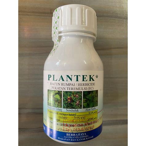 250ML PLANTEK HERBICIDE Bunuh Pokok Kill Tree Shopee Malaysia