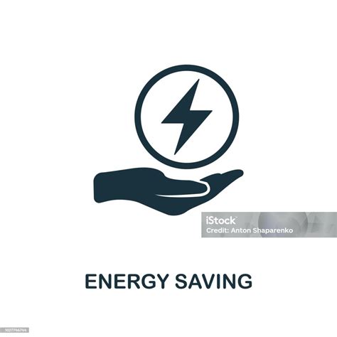 에너지 절약 아이콘입니다 전력 및 에너지 아이콘 컬렉션에서 흑백 스타일 디자인 Ui입니다 픽셀 완벽 한 간단한 그림 에너지 절약 아이콘입니다 웹 디자인 애플 리 케이 션