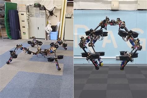 University Of Tokyo Demonstrates Spidar A Quadruped Robot That Can Not