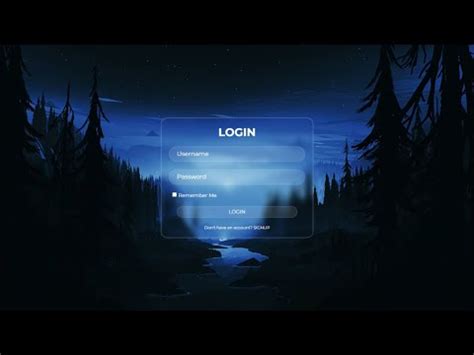 How To Make Aesthetic Login Form Using HTML And CSS Amazing Login