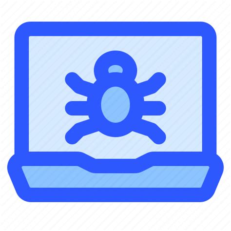 Laptop Malware Hacker Security Virus Icon Download On Iconfinder