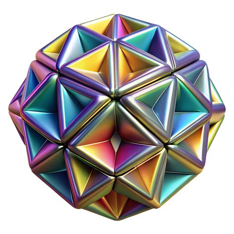 Fascinating Modern A Dynamic Field Of Tessellating Geometric Shapes With A Metallic Texture And