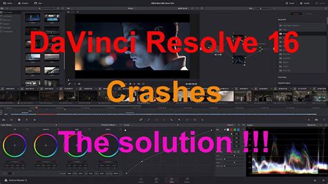 Why Is Davinci Resolve Crashing Tronicsjza