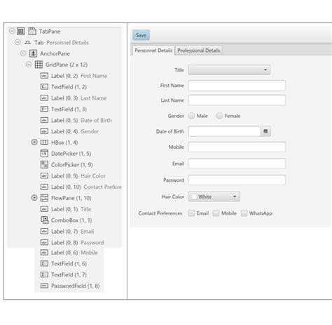 Exercise 4 Practice Ui Design Using Scene Builder
