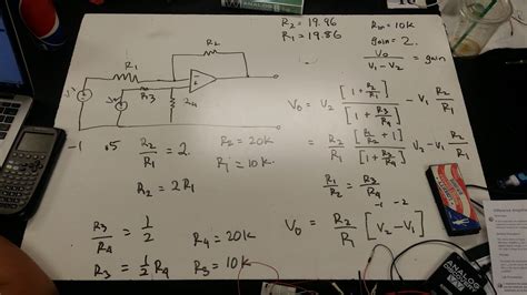Engineering 44 Qli Summing Amplifier And Difference Amplifier