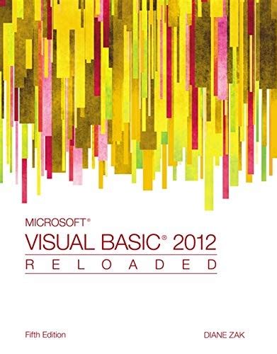 Microsoft Visual Basic RELOADED By Diane Zak Open Library