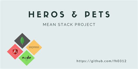 GitHub Fh0312 Heros And Pets Angular Tutorial