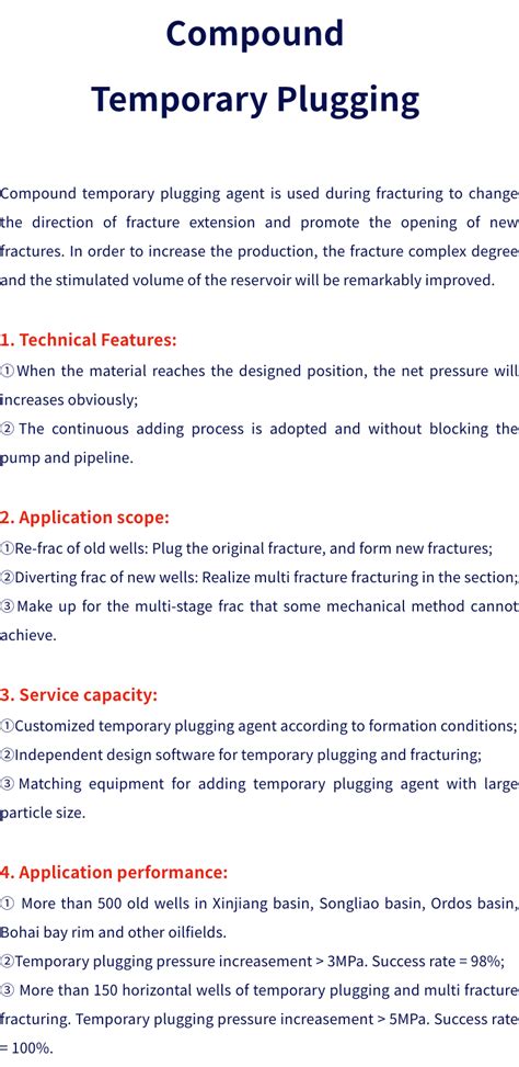 Compound Temporary Plugging Agent At Mall 丨at Oil And Gas 丨at Oil And Gas Development Mall