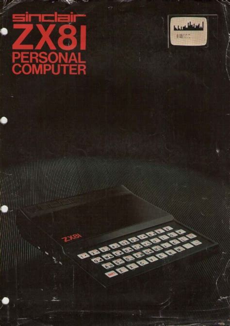 Sinclair Zx81 Brochure Promotional Item Computing History