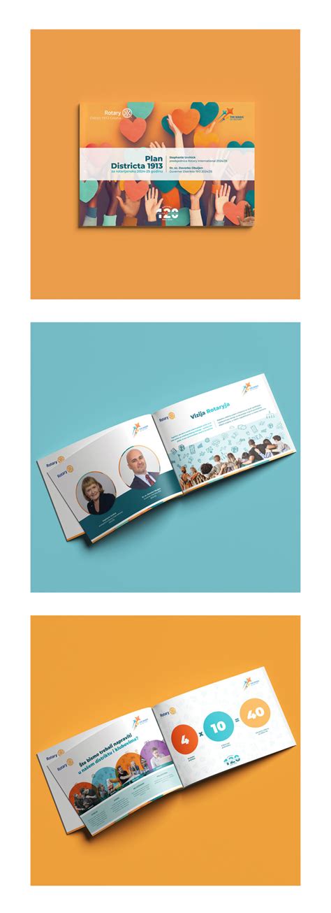 Rotary District 1913 Booklet And Roll Up Banner Design