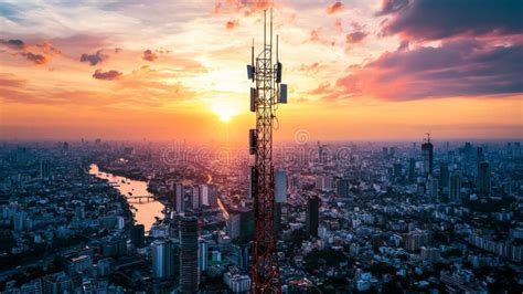 A Telecommunications And Digital Transformation Theme That Combines