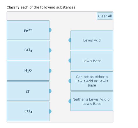 Solved Classify Each Of The Following Substances Match Chegg Com