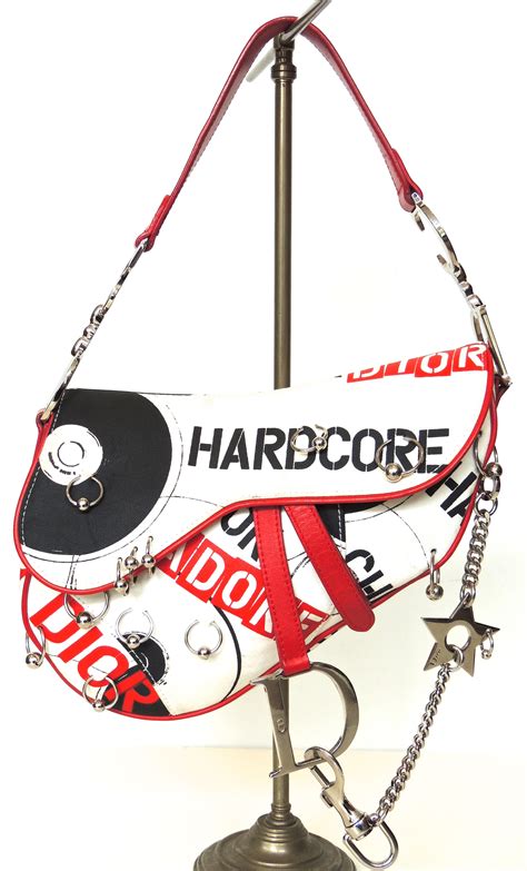 unique auth christian dior limited edition hardcore bag from galliano vintage dior bag