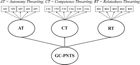 Hypothesized Second Order Factor Model Specification Of As Pnts