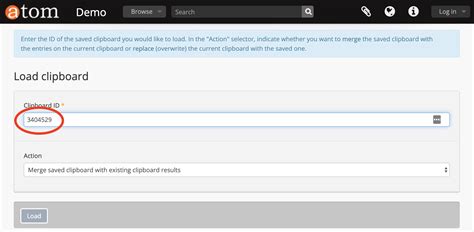 clipboard documentation version 2 6 atom open source archival description software
