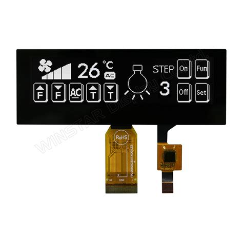 Winstar 3 55 Inch OLED Monochrome OLED Display Screen China Monochrome OLED Display And 3 5