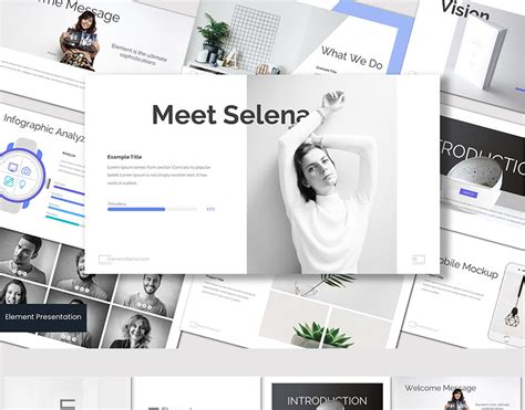 Element PowerPoint Template 83833 TemplateMonster