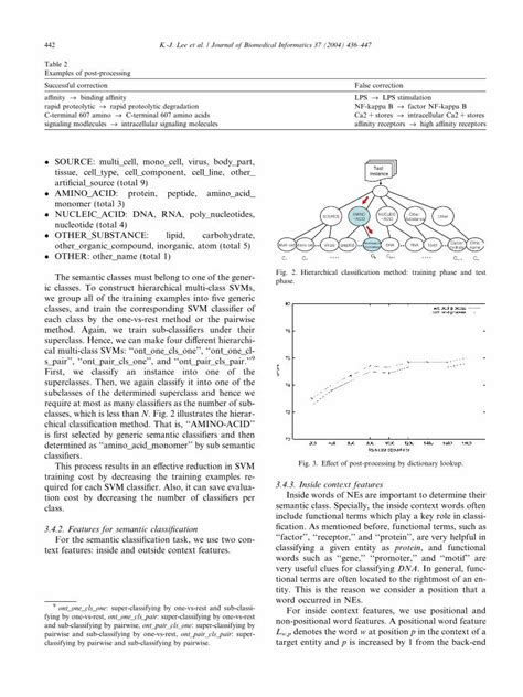 Pdf Biomedical Named Entity Recognition Using Two Phase Model Based On Svms Dokumentips