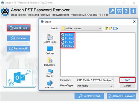 Outlook Pst Password Remover Tool To Unlock Encrypted Pst File