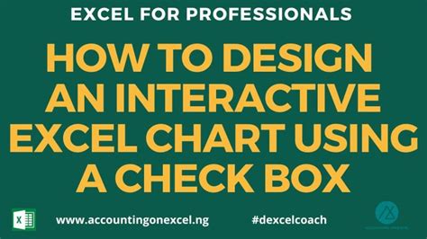 Amaka Ifebunandu On Linkedin 👉how To Design An Interactive Excel Chart Using Check Box