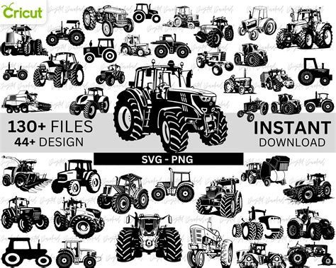 John Deere Tractor Clipart Black And White