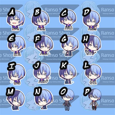 Jual Sticker Project Sekai Toya Chibi Stiker Vinyl Satuan Aoyagi Toya Chibi Stiker Glossy