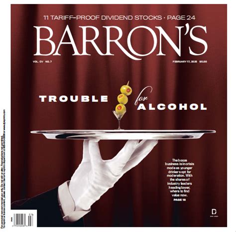 美国版 Barrons 巴伦周刊财经杂志 2025年2月17日刊 电子版pdf下载 爱看杂志网