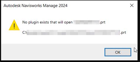 Unable To Open Prt File In Navisworks