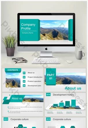 Template Ppt Profil Perusahaan Powerpoint Animasi Tema Ppt Download Gratis Pikbest