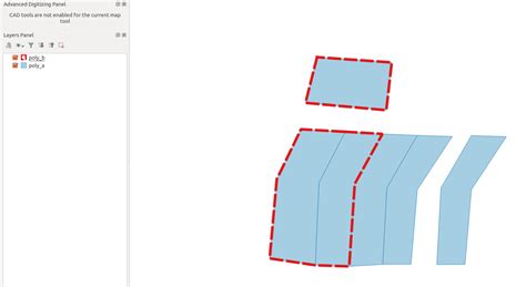 Qgis How To Use Stdifference To Create Linestrings From Non Intersecting Polygon Boundaries
