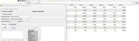 Qgis Function To Calculate Percentage Of Each Feature Over The Sum That Feature S Field