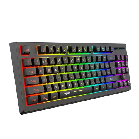Cheepum Wireless Keyboard 2 4 Computer Keyboard Rgb Multiple Backlight Modes 87 Keys For