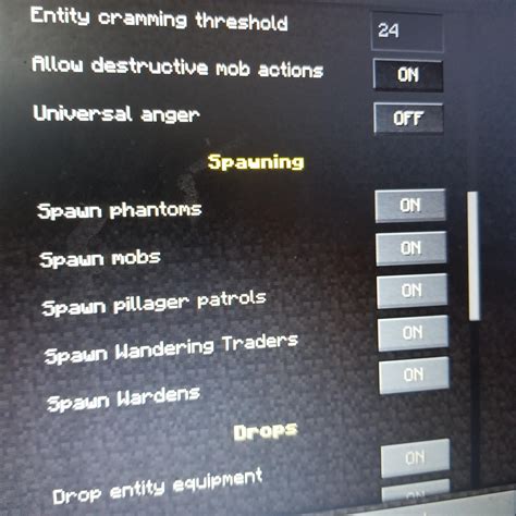 Idea For A New Challenge Go Into Game Rules And Turn Off Mob Spawns You Now Have To Live Off