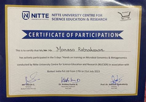 Manasa Ratnakaran On Linkedin Im Glad To Share That I Have Successfully Completed The Hands On