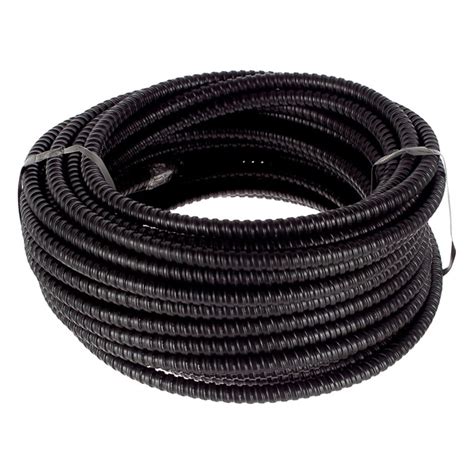 Металлорукав Iek РЗ ЦП D10 мм 20 м в ПВХ изоляции цвет черный купить на Ozon по низкой цене