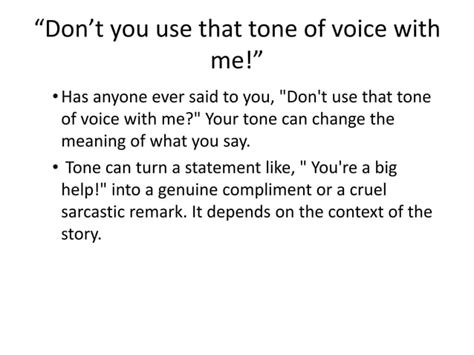 Tone And Mood Ppt PPTX Fiction Books And Literature