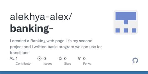 Alekhya Nedunuri On Linkedin Github Alekhya Alexbanking I Created A Banking Web Page Its My