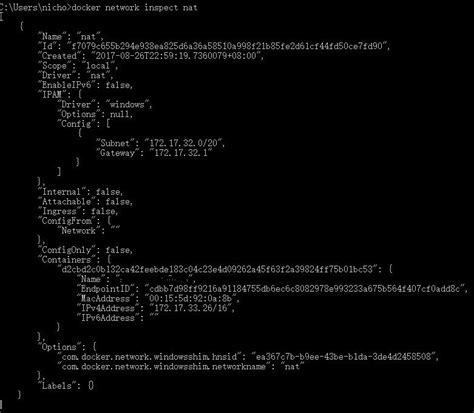 Networking Windows Cannot Connect To Docker Window Via Containers Ip