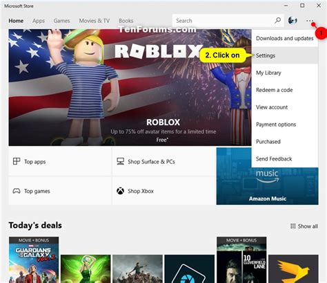 Turn On Or Off Automatic Updates For Apps In Windows 10 Store Tutorials